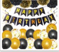 China Rose  gold happy  birthday  foil  balloon with latex  balloon  garland  kit   2020 for sale
