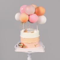 China DIY  party decoration unicorn birthday red pink confetti balloon cake toppers balloon garland for sale