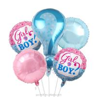 China 5pc Happy Birthday Foil Balloons Sets for Party Decoration Gift Toy for sale