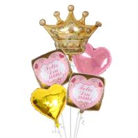 China 5 pcs mermaid foil balloon balloon maker character foil balloons sets for sale