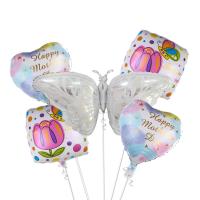 China new arrival 2021 party decoration 36 inch  happy mother's day foil balloons set of 5pcs for sale