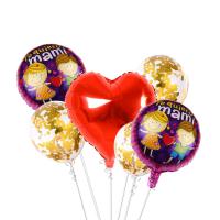 China new arrival 2021 party decoration 36 inch  happy mother's day foil balloons set of 5pcs for sale