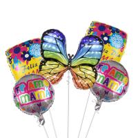 China new arrival 2021 party decoration 36 inch  happy mother's day foil balloons set of 5pcs for sale
