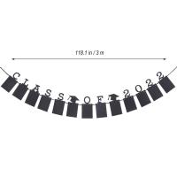 China graduation party decoration Congrats of 2022 party backdrop decoration Paper Congrats Grad Graduation Photo Banner for sale