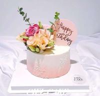 China Birthday party tableware decoration cake accessory  acrylic cake toppers birthday for sale
