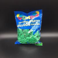 China 2021  Christmas decoration Party Merry Christmas printed Green and Red latex balloon set for sale