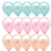 China New arrival  wholesale 12'' 2.8g party round latex metallic balloons for sale