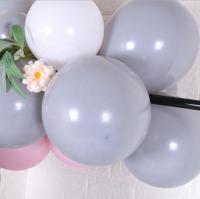 China 10 inch party city gray color latex balloons for party decoration for sale