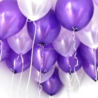 China White pearl latex balloons happy birthday metallic balloon party city wholesale for sale