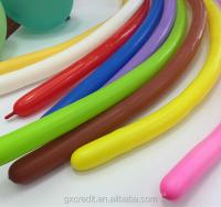 China kids party supplies birthday decoration wholesale plain pastel metallic colors  Magic animal modelling 260q latex long  Balloons for sale