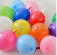 China High quality Colorful thickened festival natural latex balloons with tail for sale