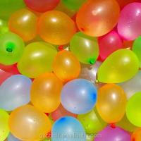 China hot sale summer outdoor party fight game water bomb biodegradable 3 inch neon color assorted  latex color water balloons for sale