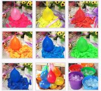 China hot sale summer outdoor party fight game water bomb biodegradable 3 inch neon color assorted  latex color water balloons for sale