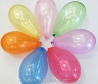 China 5 inch small round shaped summer outdoor water bomb colorful water  balloons  toy for sale