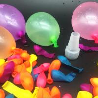 China Hot sale self-sealing neon color mini water balloon toy for summer fighting games for sale