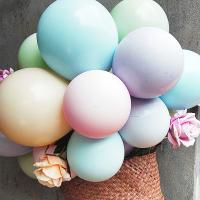 China Good price 12 inch different colors polka dot printing latex balloons for sale