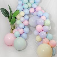 China Good price 12 inch different colors polka dot printing latex balloons for sale