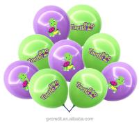 China advertising assorted colors round shaped customized  logo printing latex balloon for sale