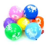 China advertising assorted colors round shaped customized  logo printing latex balloon for sale