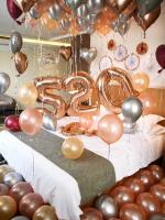 China new product metallic Champagne color latex Balloon for party for sale