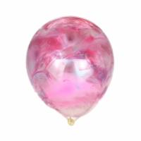 China New product idea Bag of 24pcs 12 inch transparent latex graffiti  balloon with different pigments for sale