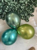 China Wholesale high quality 12 inch chrome  champagne gold rose gold silver color latex helium balloons for birthday  wedding for sale