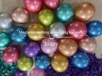 China Wholesale high quality 12 inch chrome  champagne gold rose gold silver color latex helium balloons for birthday  wedding for sale