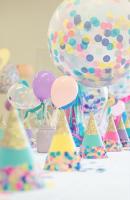 China custom made 12 inch clear silver and gold confetti latex nitrile balloons for christmas decoration for sale