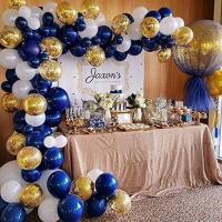 China 1.5G xmas hellium metallic balloons with balloon stand for sale