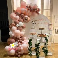 China Balloons Bouquet Morandi Color Balloon Balloons Olive Green Pastel Color Happy Birthday Anniversary Gift Toy Foil 14 Years & up for sale