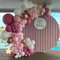 China Balloons Bouquet Morandi Color Balloon Balloons Olive Green Pastel Color Happy Birthday Anniversary Gift Toy Foil 14 Years & up for sale