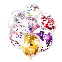 China 12 inch 2.8g confetti latex balloon for sale