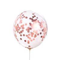 China 12 inch 2.8g confetti latex balloon for sale