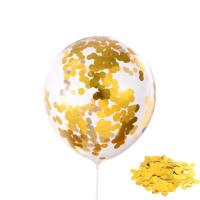 China 12 inch 2.8g confetti latex balloon for sale