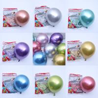 China 10inch 1.8g high quality Shuaian balloon color chrome gold rose gold silver black wholesale rubber latex balloons for birthday for sale