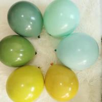 China 5inch  10inch 12 inches 18inch peacock color shaped retro latex balloons for sale