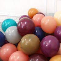 China 10inch 1st birthday party decorations set suppliers inflatable character Solid pastel balloons for sale