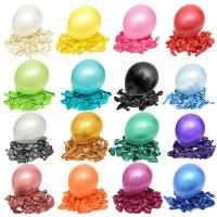 China Top quality Wholesale Balloon Supplies Birthday Wedding Party decoration 12 inch helium quality pearl plain color latex balloons for sale