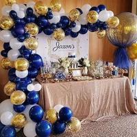 China High quality wedding /birhtday/anniversary party decoration matte pearl navy blue round helium latex balloon 12inch for sale