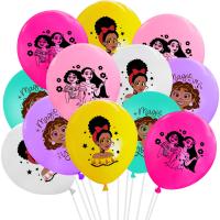China 12inch cartoon happy birthday party Printable helium latex balloon for sale