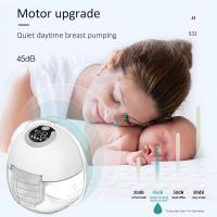 China Hand Free Medical Breast Pump Adjustable Suction Speed Settings for sale