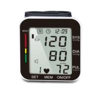 China Arm Style Electronic Blood Pressure Monitors BP Machine With Large LCD Display for sale