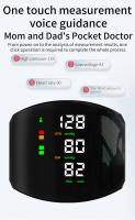 China Portable, Large-Sized LCD Digital Display With Voice Prompt Function For Blood Pressure Monitoring for sale