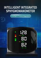 China Portable Blood Pressure Meter:Medical Grade Digital Blood Pressure Meter Voice Prompt LCD Display Wrist BP Meter for sale