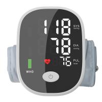 China Portable Accurate Digital Sphygmomanometer With Voice Prompt Large Screen LCD Display's Digital BP Meter for sale