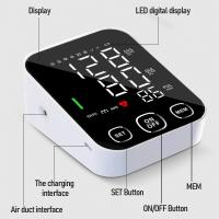 China Portable Large Screen LCD Display With Voice Prompts For Convenient And Fast Digital Blood Pressure Monitoring for sale