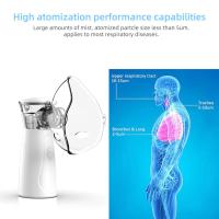 China ABS Plastic Handheld Portable Ultrasonic Nebulizer For Adults And Children for sale