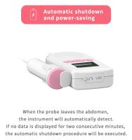 China Home Pregnancy Heartbeat Monitor,Accurate Heart Doppler Fetal Monitoring Machine Non Invasive Ease Parental Anxiety for sale