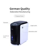 China Polymer Screening Compression Portable LCD Screen Display For Home Oxygen Concentrator 7L for sale