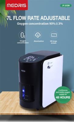 China Remote Control Medical Oxygen Generator With Nebulizer For Patients for sale